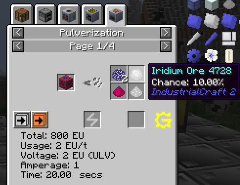 Iridium ingots can be crafted from the ore without platline · Issue ...