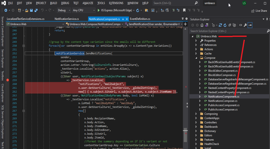 StackOverflowException: Email Notifications from the CMS · Issue #10922 · umbraco/Umbraco-CMS ...