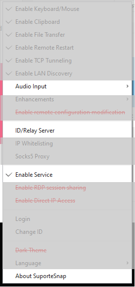 Customizing RustDesk: Hiding Menu Options · rustdesk rustdesk · Discussion #4978 · GitHub