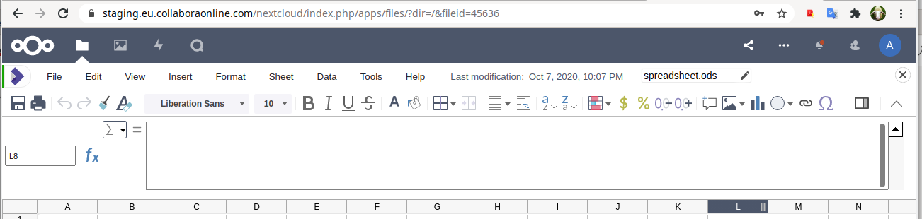 Calc Formular bar alignment · Issue #809 · CollaboraOnline/online · GitHub