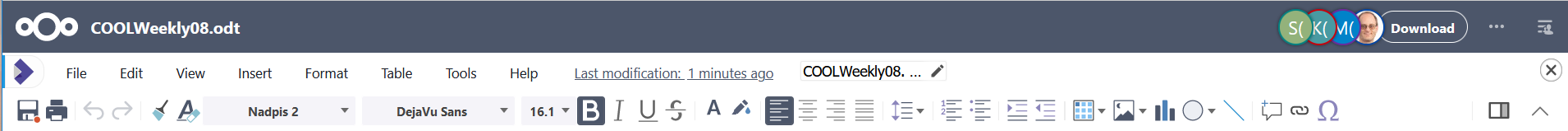 File Title in the Nextcloud Integration Header · Issue #788 ...