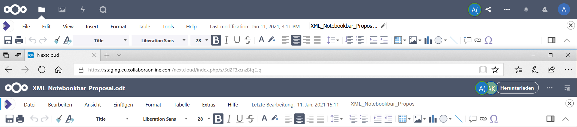 File Title in the Nextcloud Integration Header · Issue #788 ...