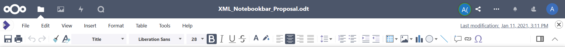 File Title in the Nextcloud Integration Header · Issue #788 ...