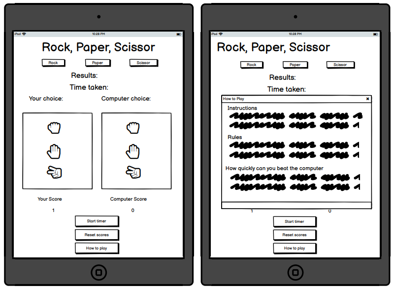 GitHub - Lucy-Glanville-Brown/rock-paper-scissors: Portfolio Project 2 Code Institute