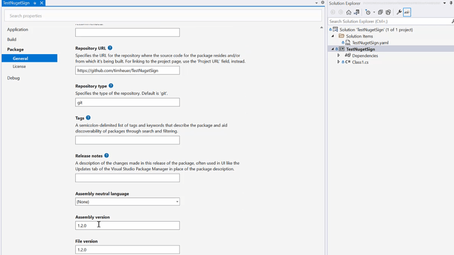 Improve Project Properties Ui Tab Navigation · Issue 7350 · Dotnet 