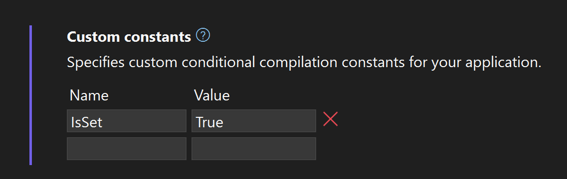 Conditional compilation symbols are not picked up in code. · Issue #9038 · dotnet/project-system ...