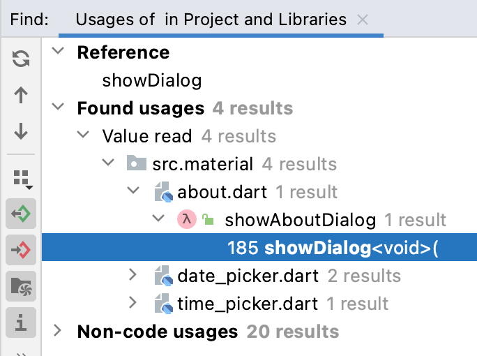 Unable to resolve usages with flutter's global methods · Issue #6058 · flutter/flutter-intellij ...