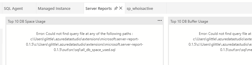 Could not find query file... · Issue #6188 · microsoft/azuredatastudio ...