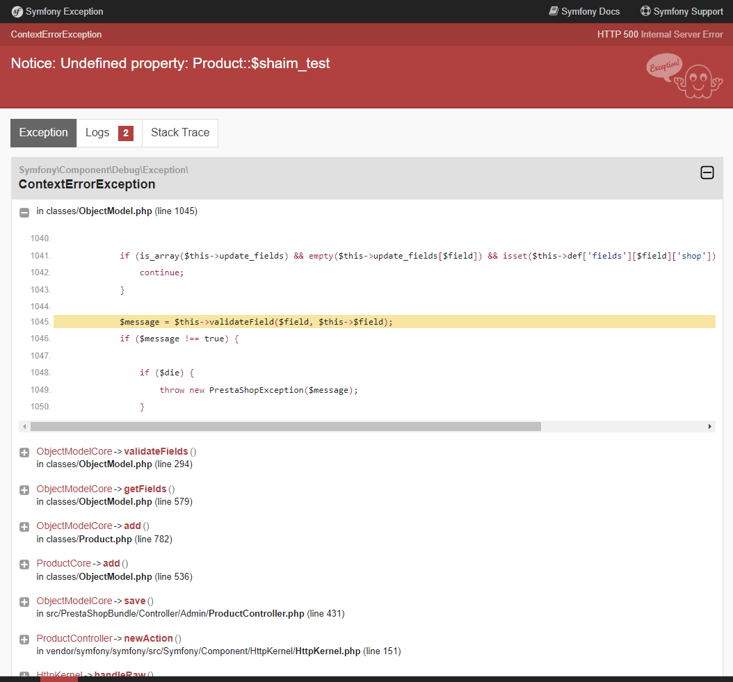 extending hookActionDispatcherBefore - notice when creating new product · Issue #30623 ...
