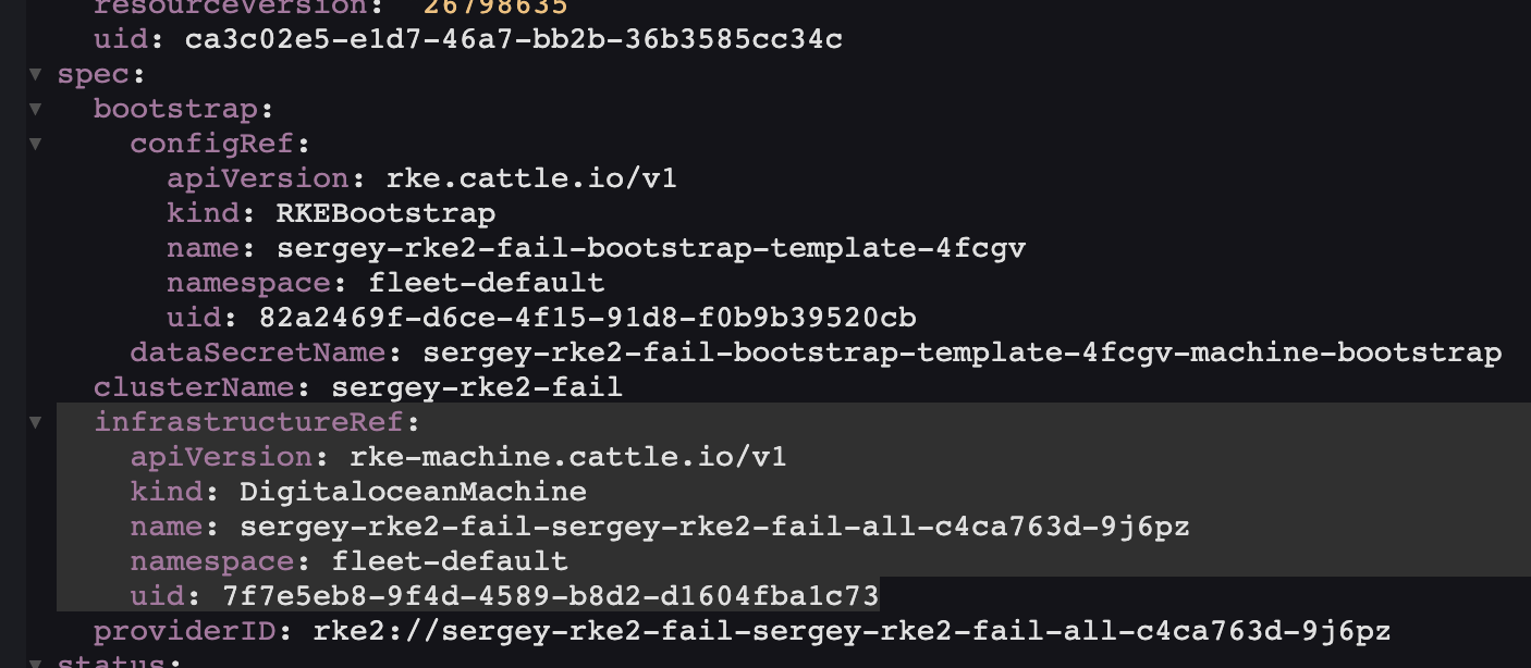 Support to force machine deletion for RKE2 provisioned clusters · Issue ...