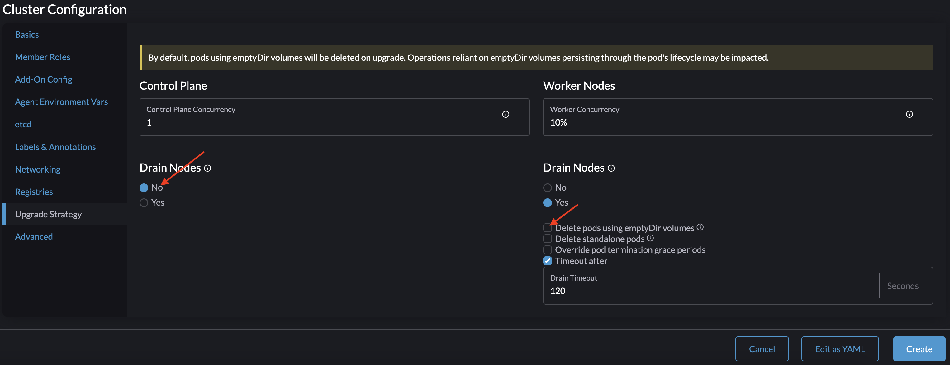 Some RKE2 downstream cluster options are reset to UI defaults on first Edit · Issue #37597 ...