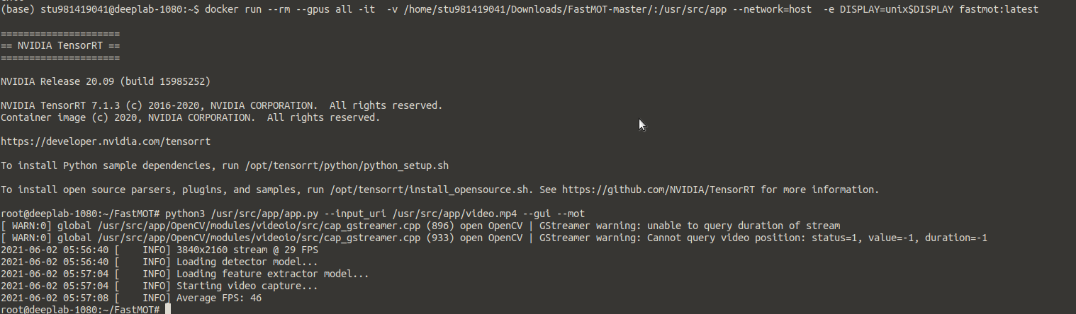 No detections · Issue #115 · GeekAlexis/FastMOT · GitHub