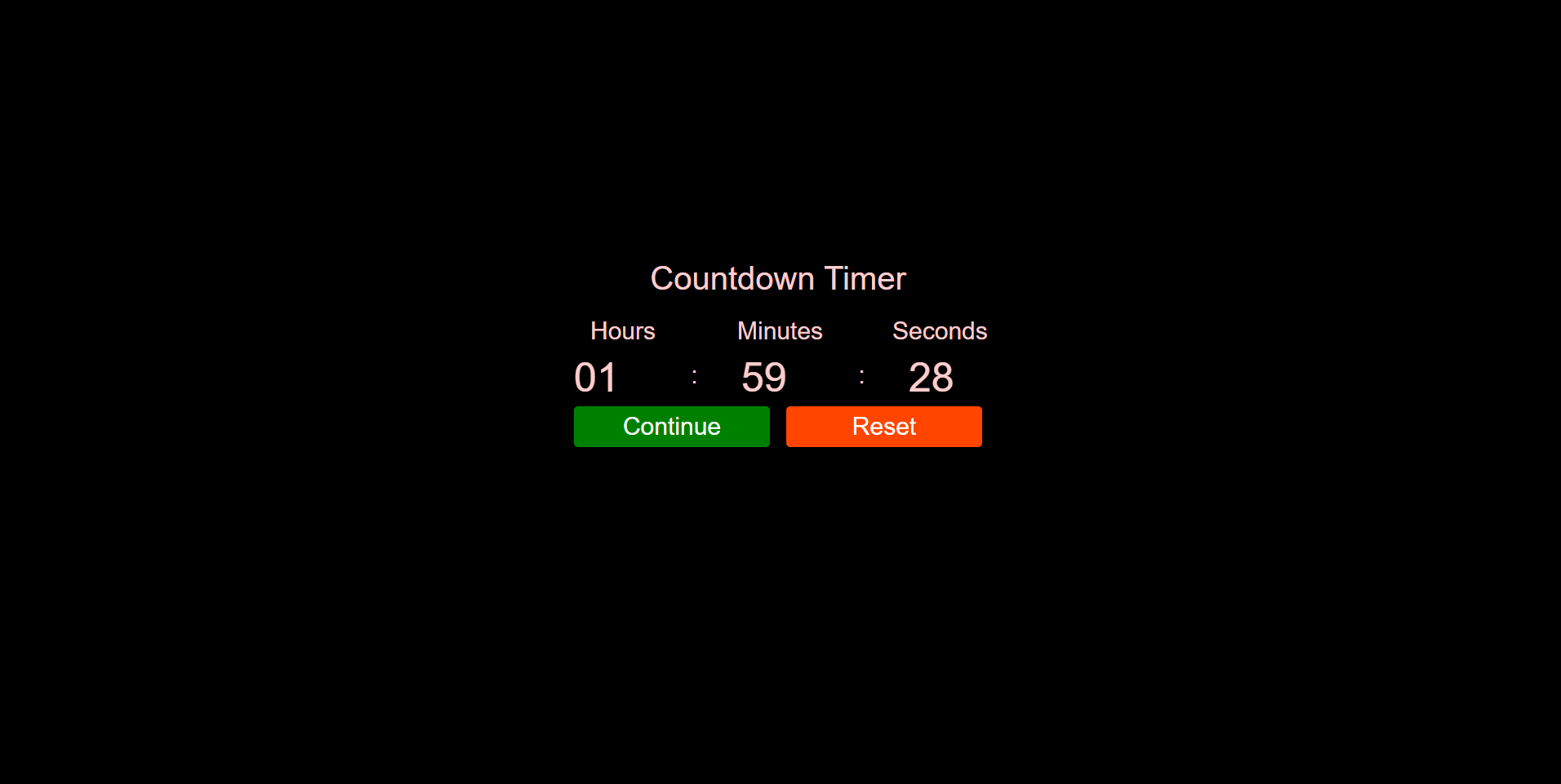 GitHub - amitjalui/Countdown-Timer: Countdown Timer, build using JS Vanilla