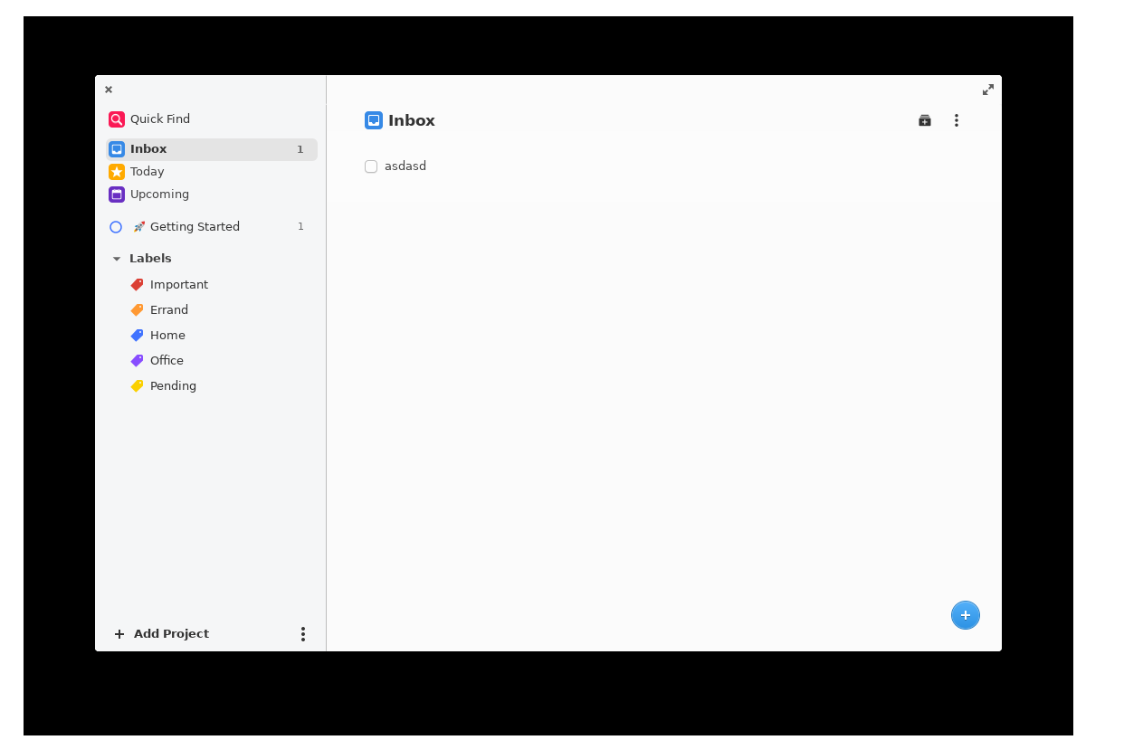 Dark thick border around Quick find, Preferences and the applications window when default ...