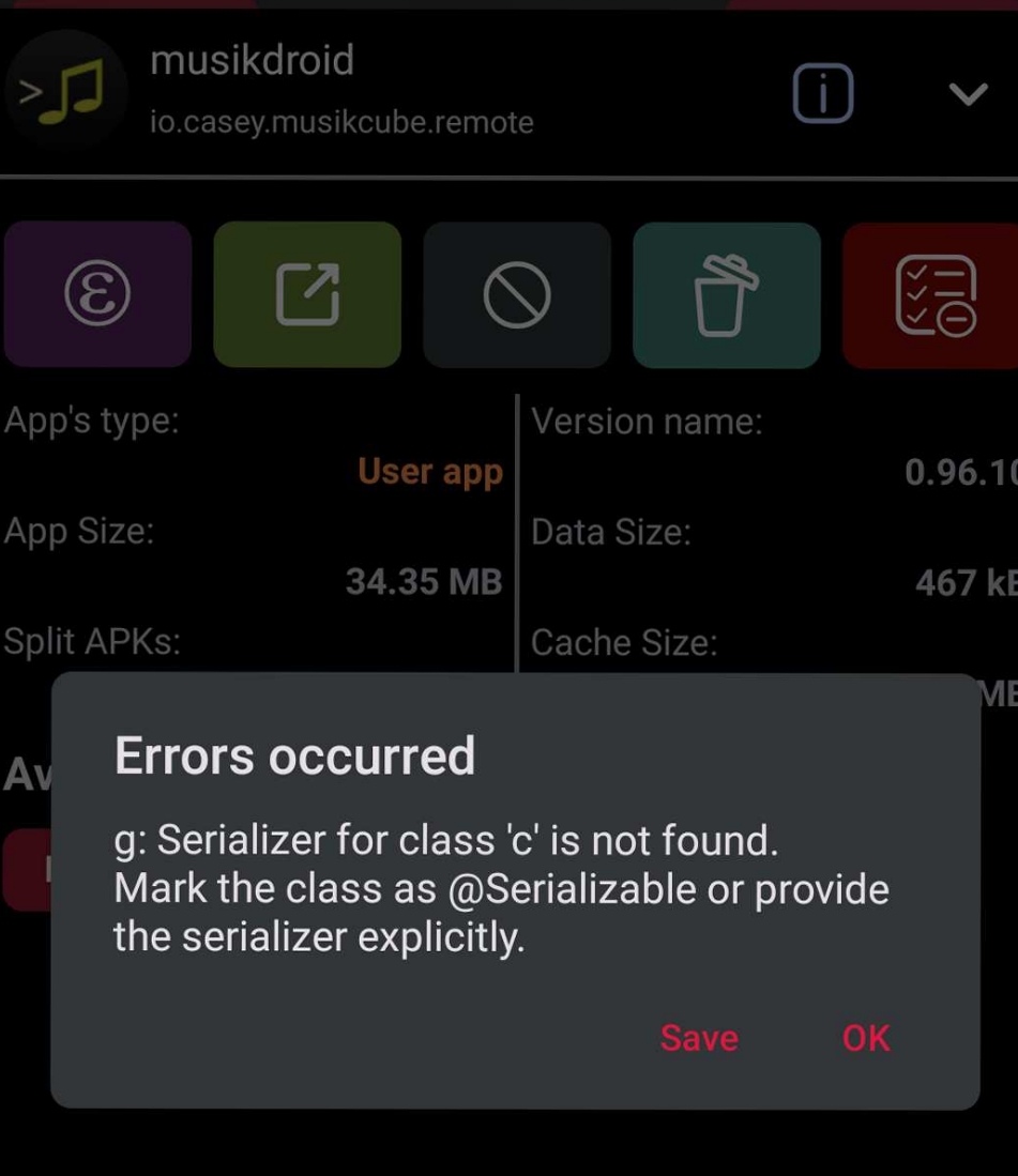 [Bug] Serializer for class c is not found · Issue #545 · NeoApplications/Neo-Backup · GitHub