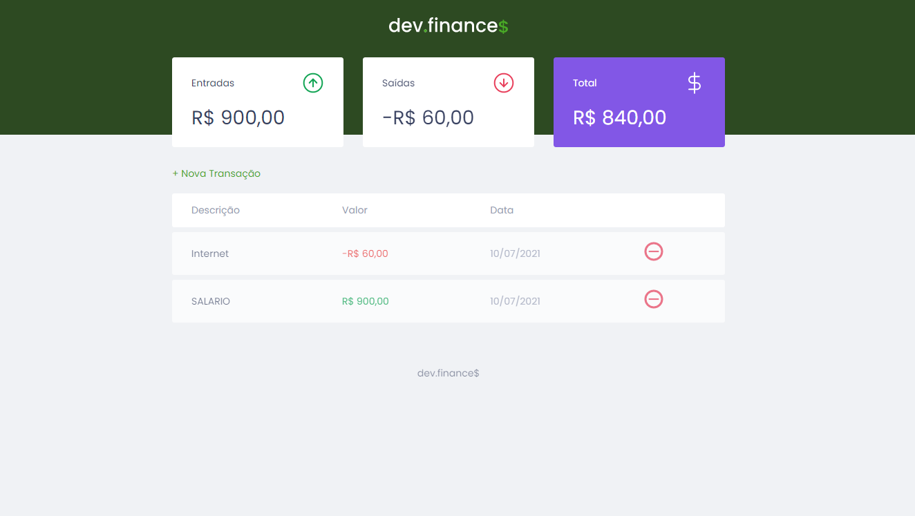 GitHub - zingrad/Dev_finance_project