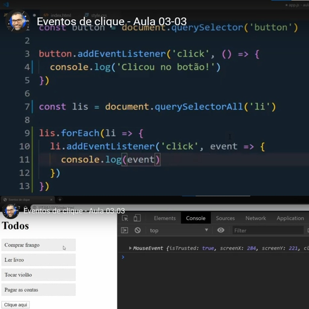 Etapa 5, nome do vídeo: 03-03 · Issue #1902 · roger-melo-treinamentos/curso-de-js-roger-melo ...