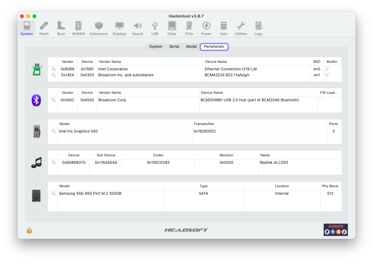 GitHub - celerond256/X260-Opencore-Monterey: Installing macOS Monterey in a Lenovo Thinkpad x260 ...