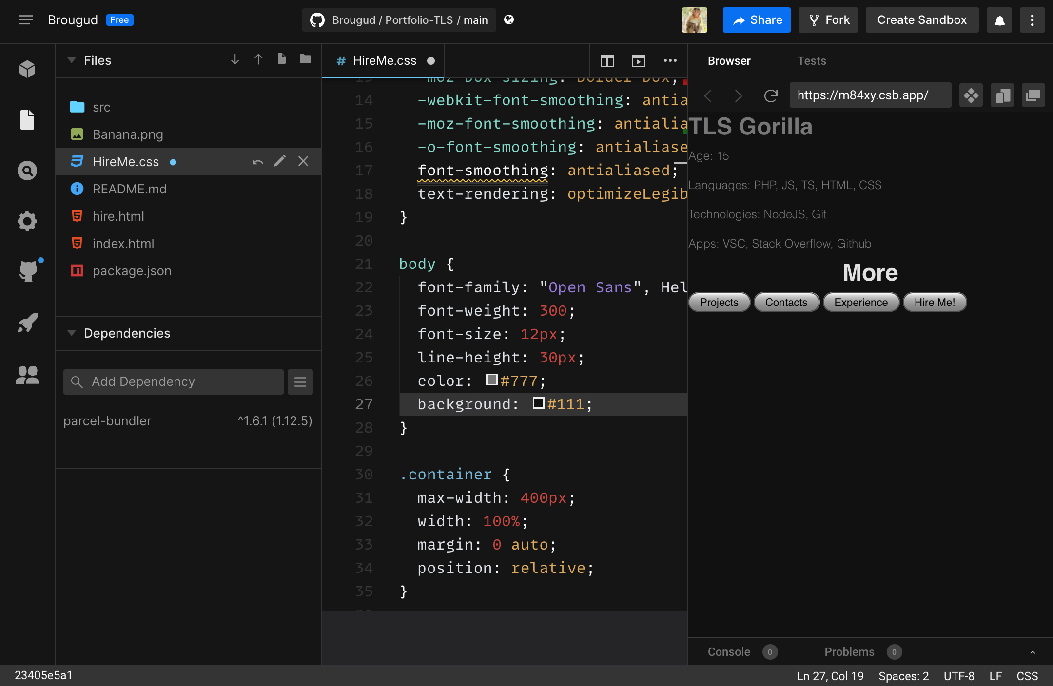 Rendering Css Wrong · Issue 6396 · Codesandboxcodesandbox Client · Github