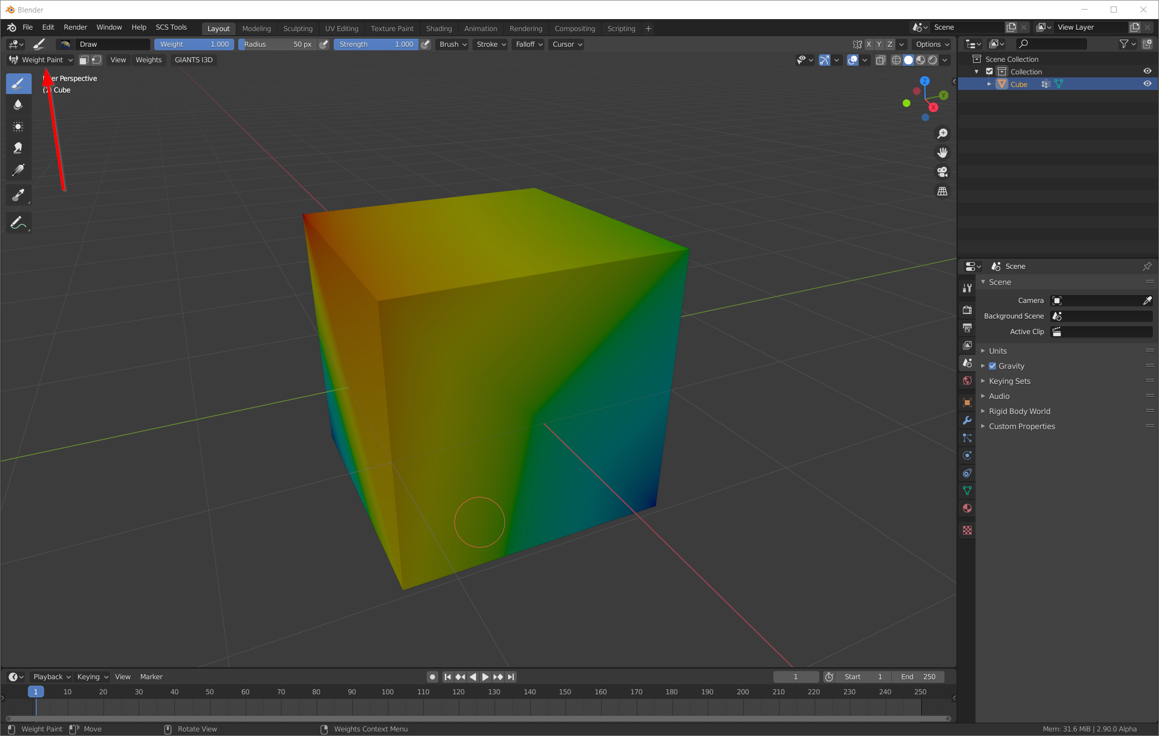 Support for vertex weights · Issue #43 · StjerneIdioten/I3D-Blender ...