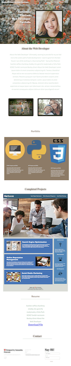 GitHub - SamanthaPeterson/personal_portfolio_utilizing_advanced_css_skills
