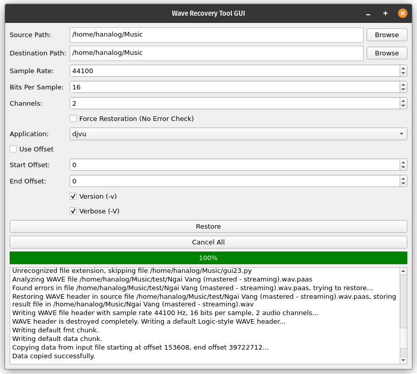 GitHub - DRCRecoveryData/wave-recovery-tool-gui: Tool to display WAVE ...