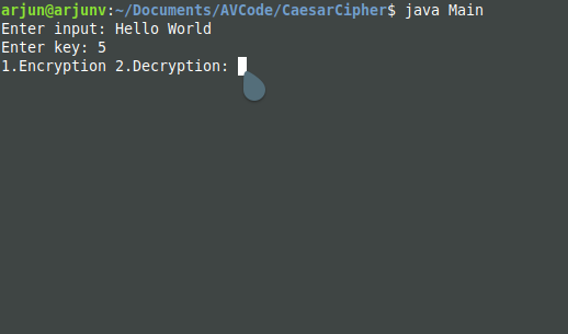 GitHub - notarjunvijayan/CaesarCipher: Encryption/Decryption