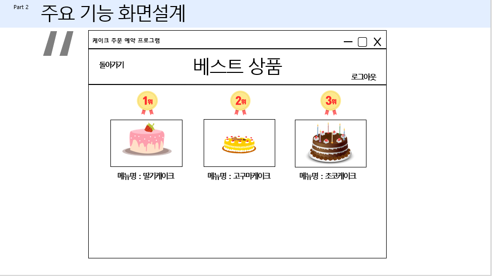 GitHub - KongSunHwan/Java_Application_CakeOrderBooking: 자바 스윙 기반 케이크 예약 ...