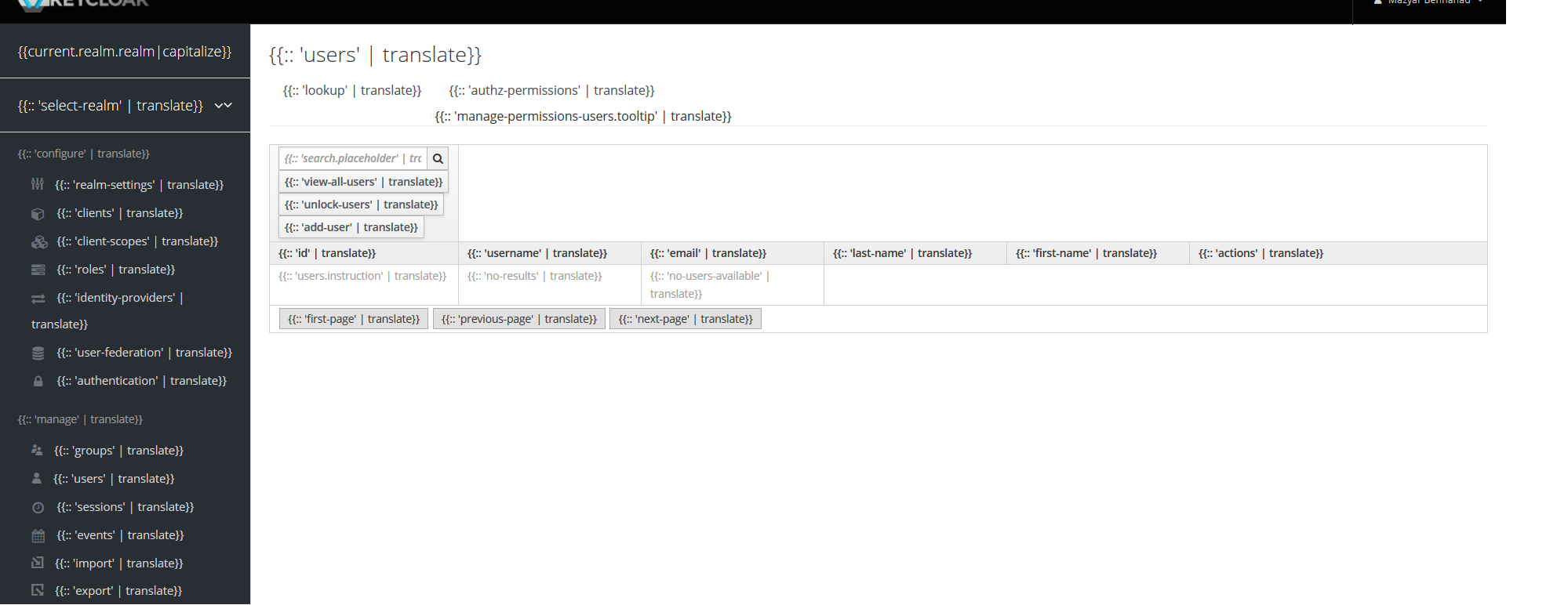 the users are not importet to keycloak 17 from keycloak 12 · Issue ...