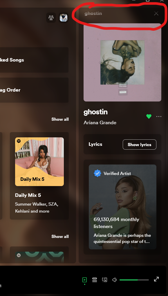 Faded title bar and cancel button of the right sidebar (Friend activity & Detailed view) · Issue ...