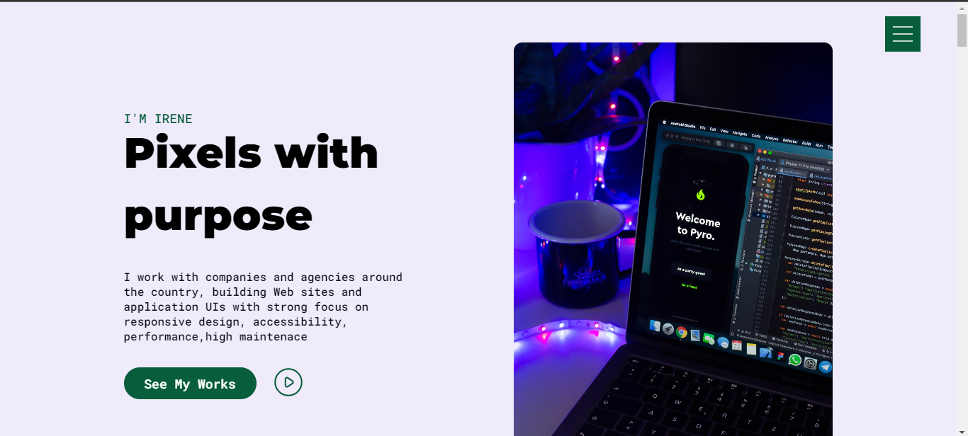 GitHub - irenenjoki/portfolio: Config files for my GitHub profile.