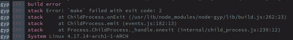 Build Fails On Node 10 Old Nan Dependency · Issue 444 · Sqlectron Sqlectron Gui · Github