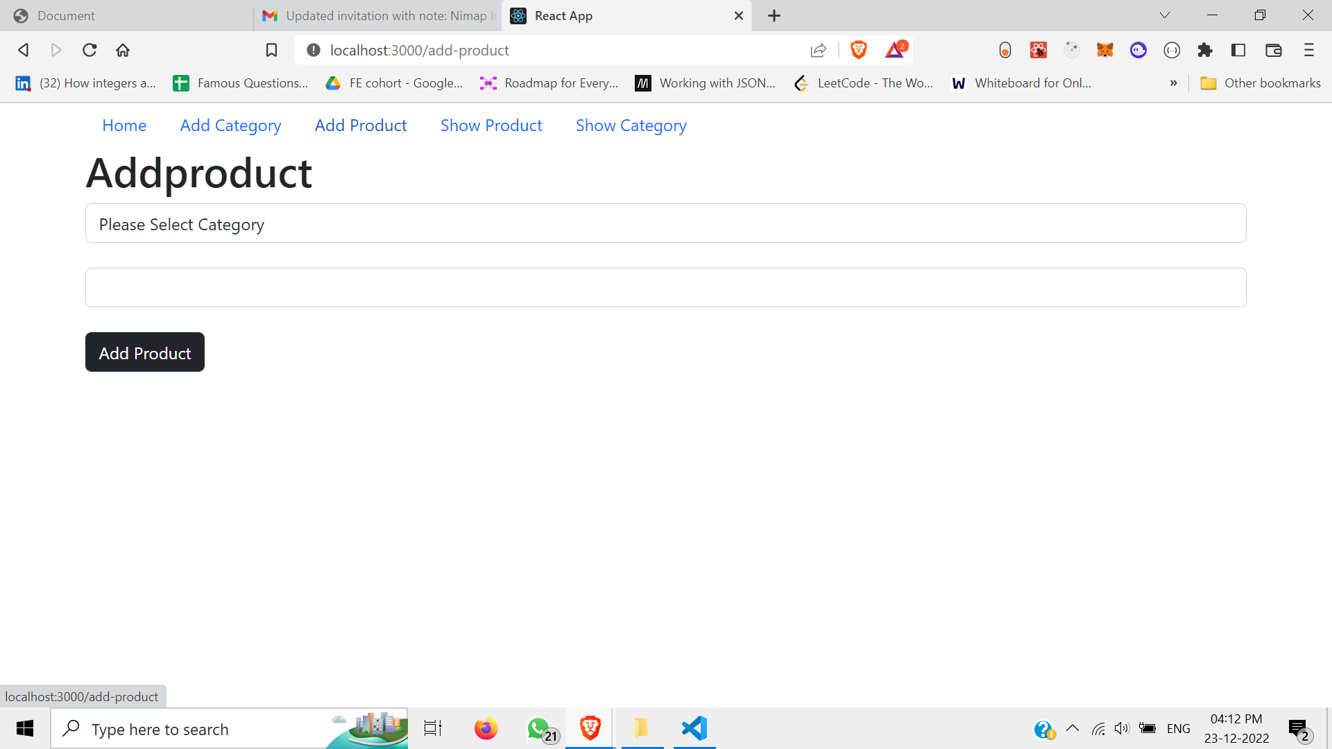 GitHub - pprathamjaiswal/CRUD_APP_FINAL: NIMAP MAchine TeSt