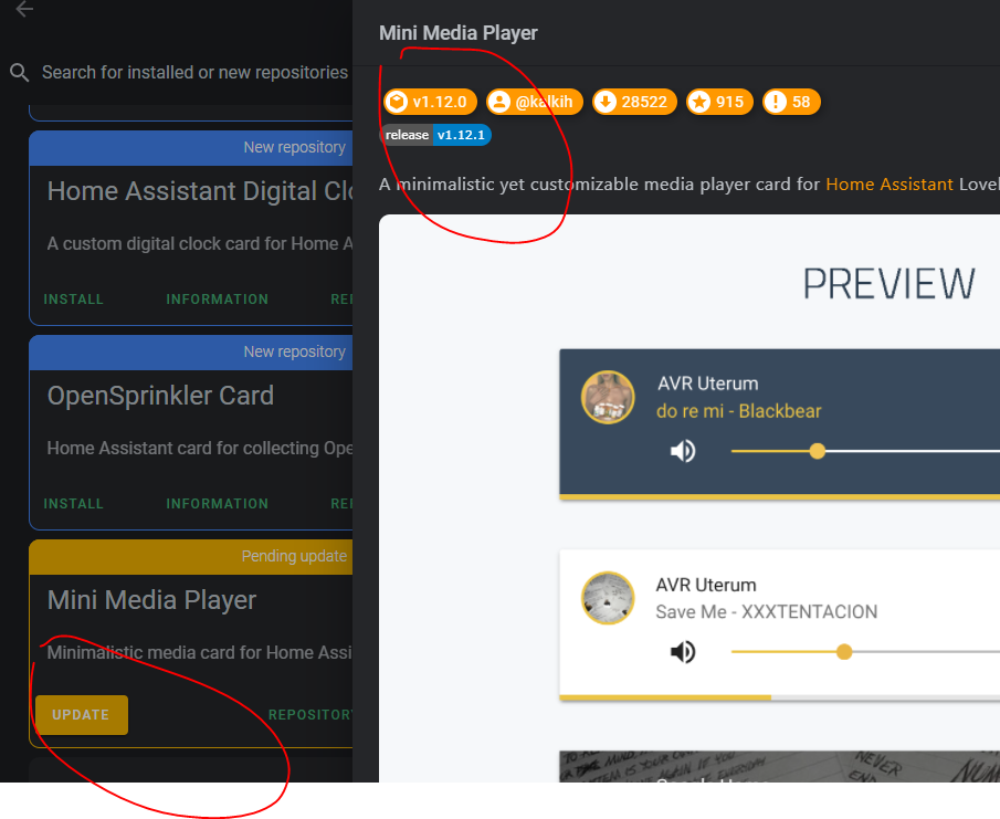 Mini Media Player - Error · Issue #527 · kalkih/mini-media-player · GitHub