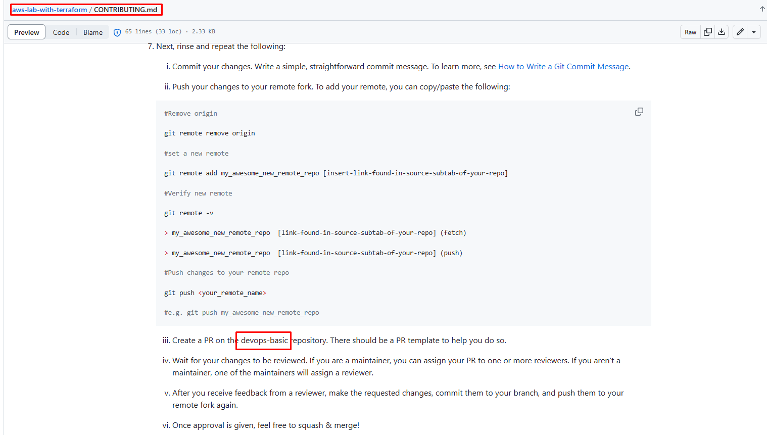 Fix Typo In Contributing Md · Issue 54 · Tungbq Aws Lab With Terraform · Github