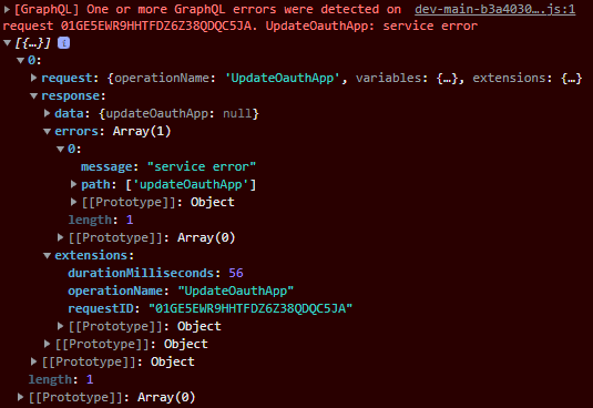 Unable to change OAuth Redirect URLs due to GraphQL error · Issue #665 · twitchdev/issues · GitHub