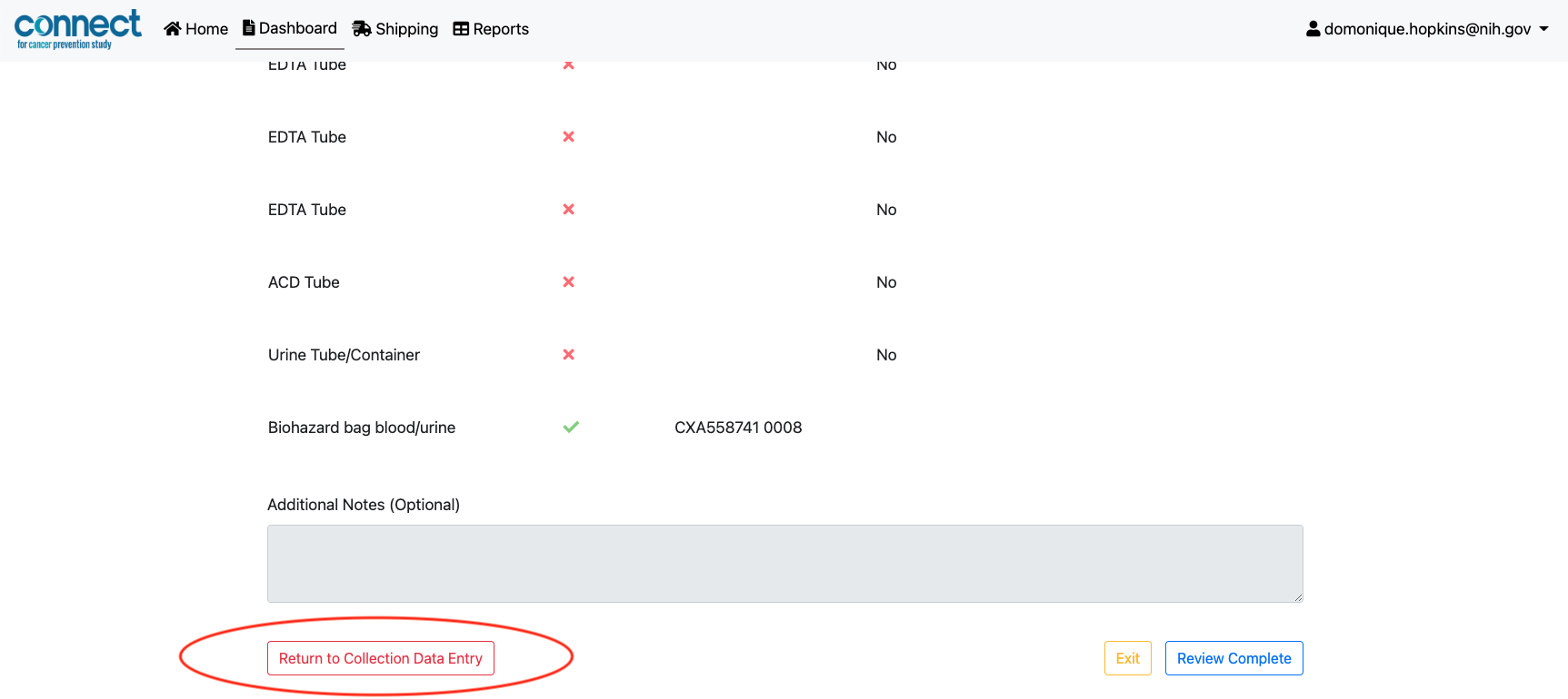 Rename Clinical "Return to Labeling and Scanning" Button · Issue #591 · episphere/connect · GitHub