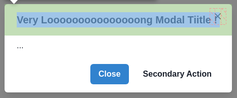 ModalHeader and ModalCloseButton overflow · Issue #7256 · chakra-ui/chakra-ui · GitHub