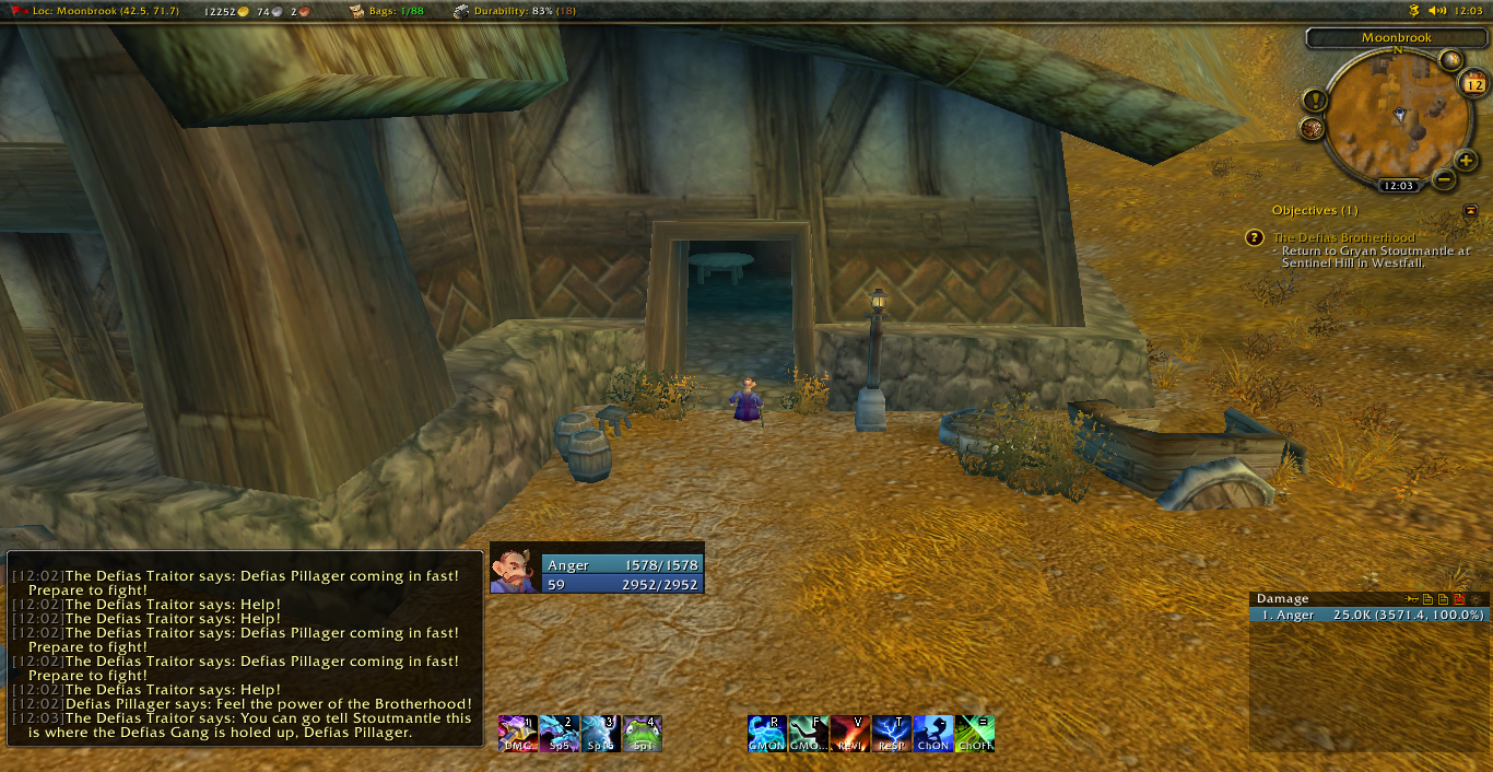 The Defias Traitor address his speech not to a player · Issue #9146 ...