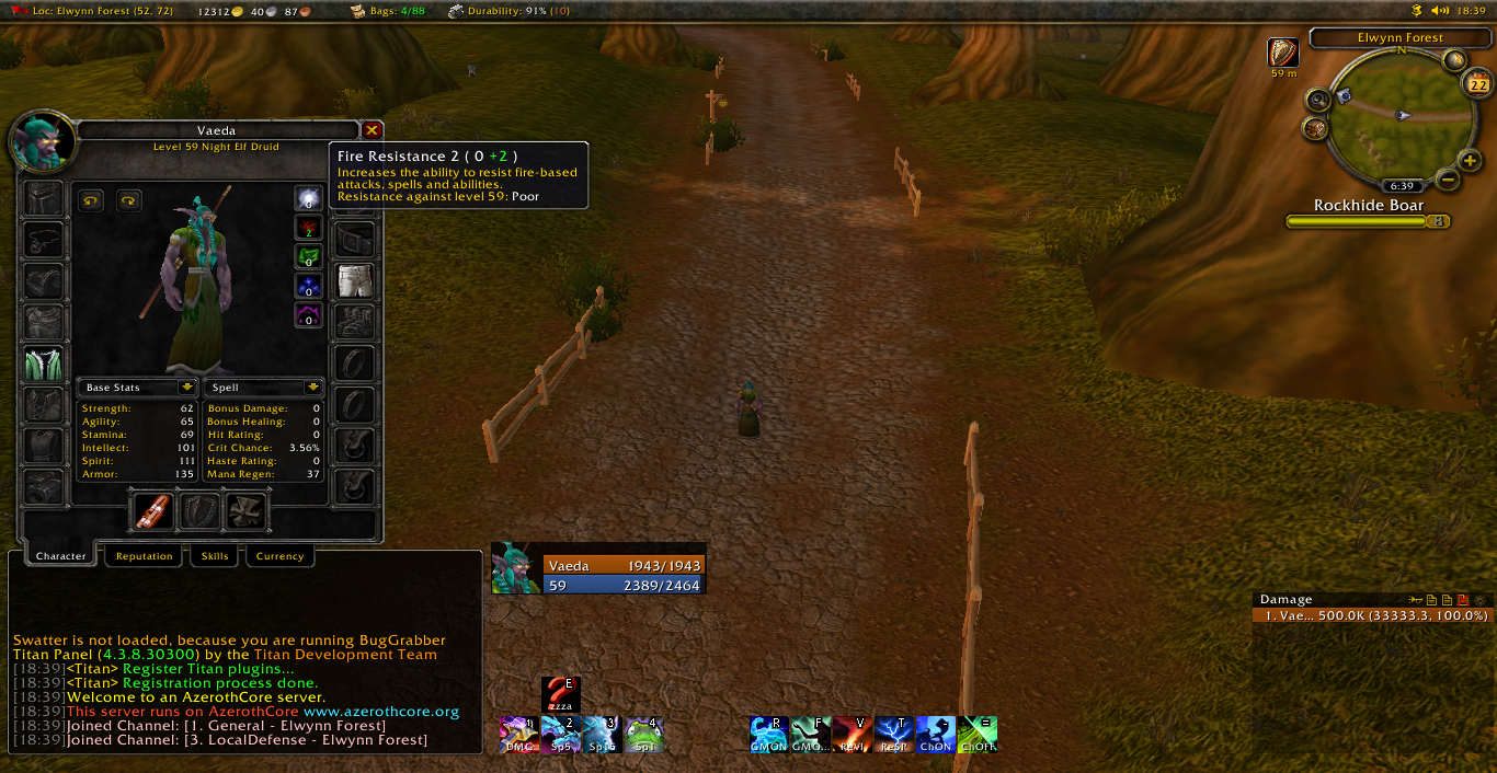 Resist Fire buff · Issue #9283 · azerothcore/azerothcore-wotlk · GitHub