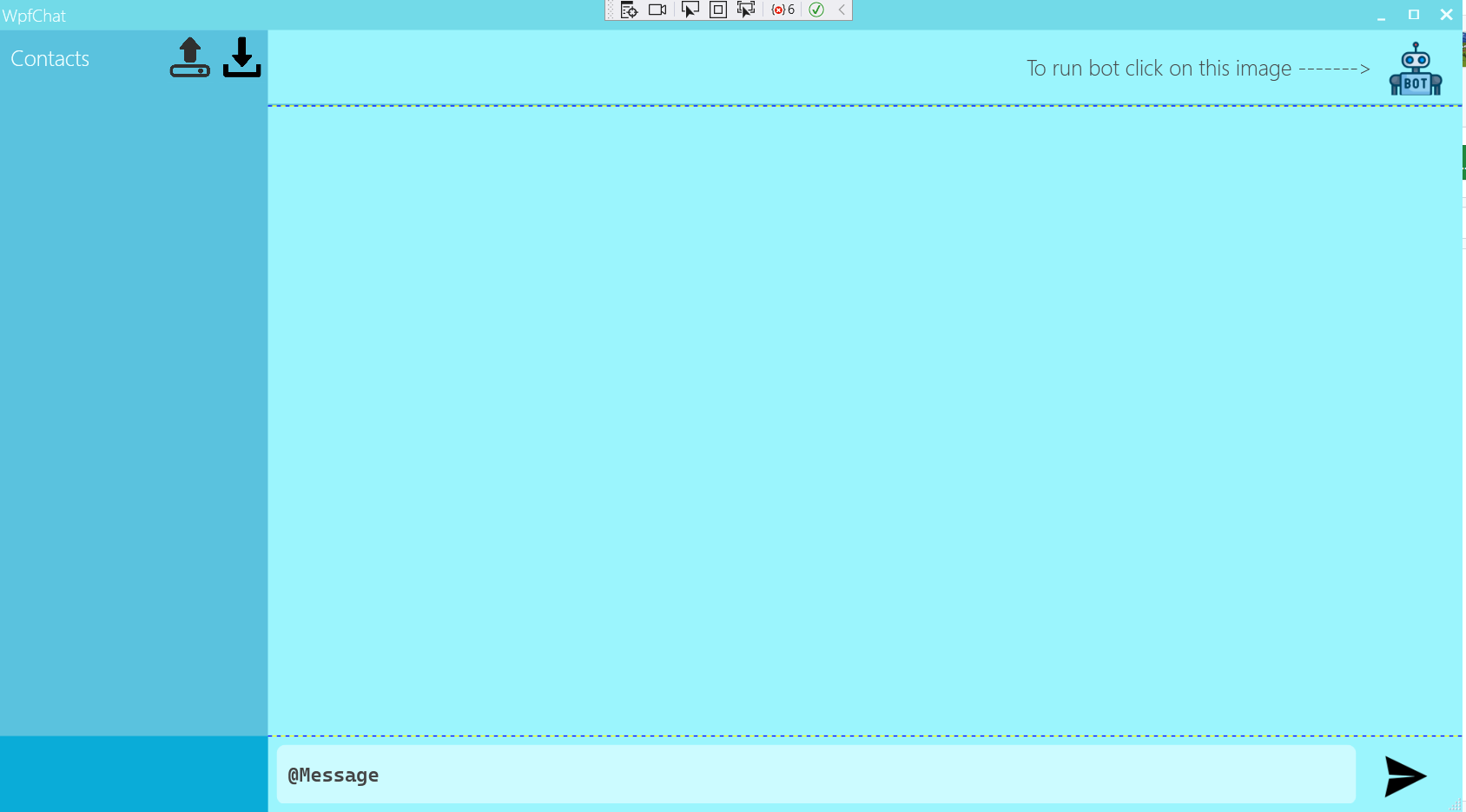 GitHub - N1kich/WpfChatUi: WphChatUi For TelegramBot