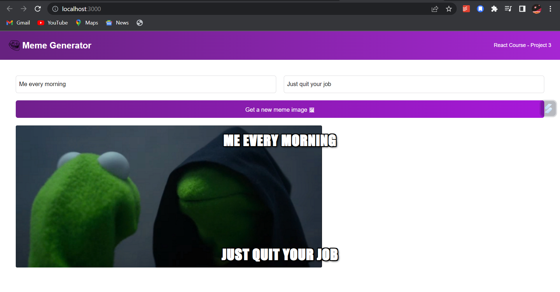 GitHub - Pule720/MemeGenerator: A web app to make memes