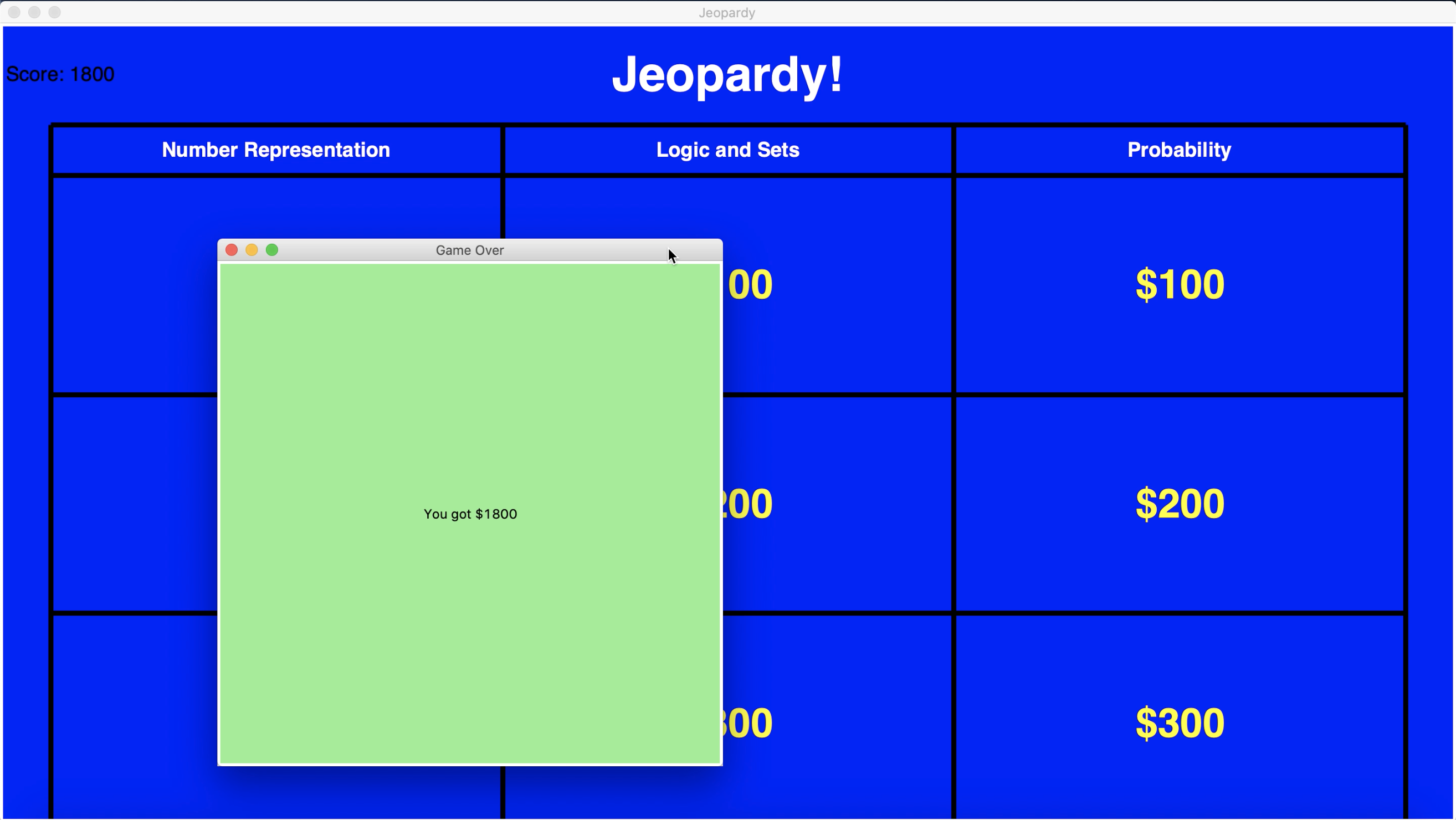 GitHub Melj16 Jeopardy Game GitHub Melj16 Jeopardy Game