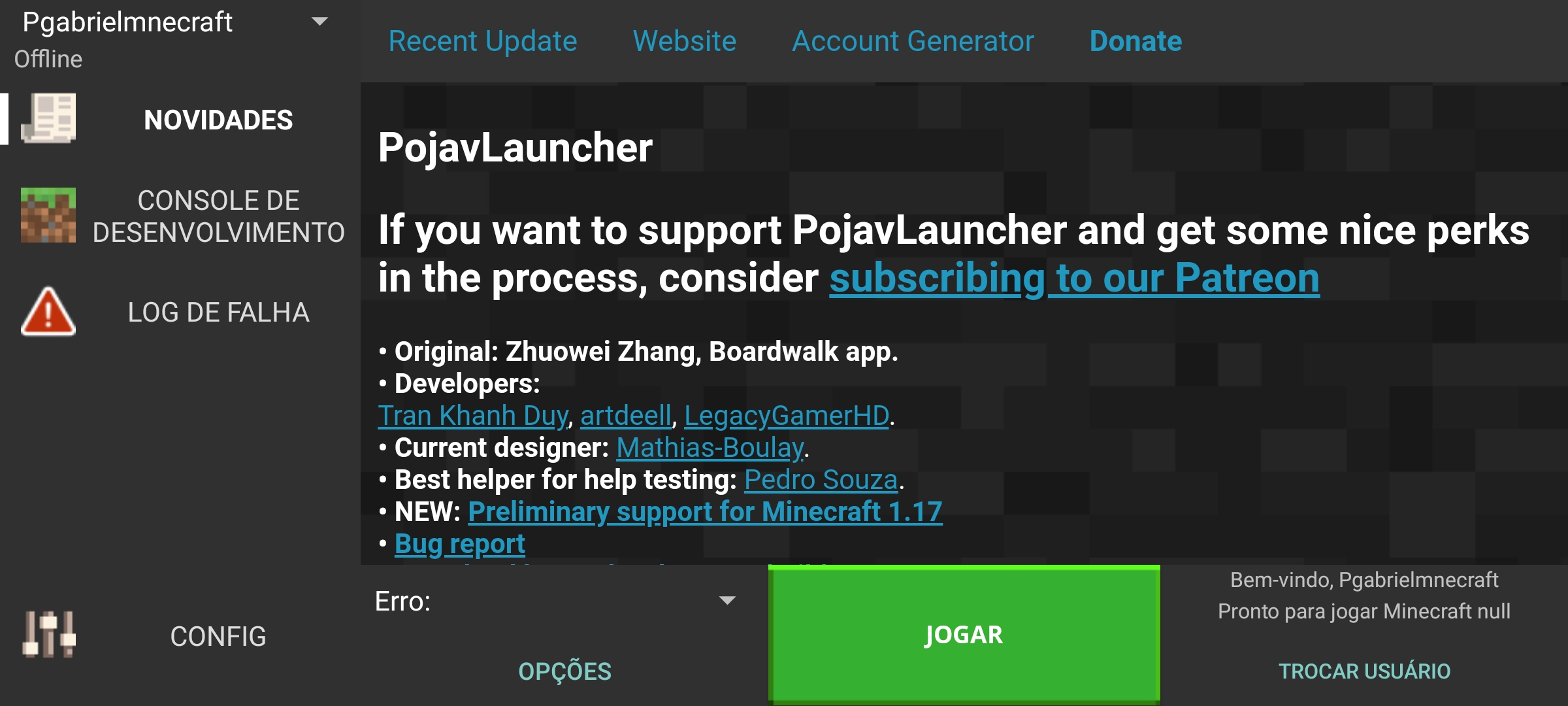 [F-Req] remove the update that moved the pojav directory · Issue #1873 · PojavLauncherTeam ...
