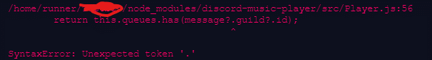 Bug Syntaxerror Unexpected Token Issue 170 Sushibtw Discord