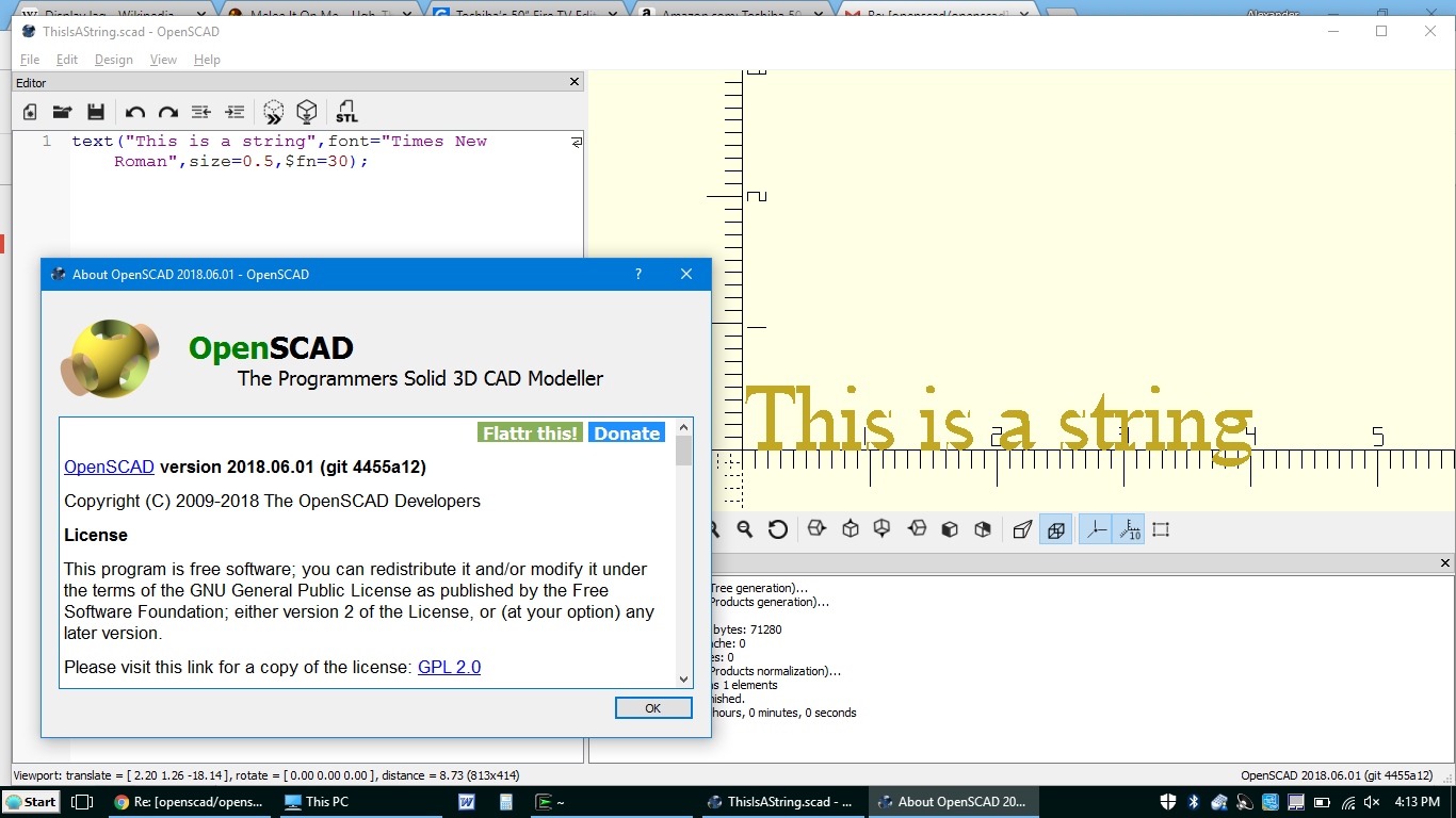 text() rendering at small text sizes · Issue #2435 · openscad/openscad ...