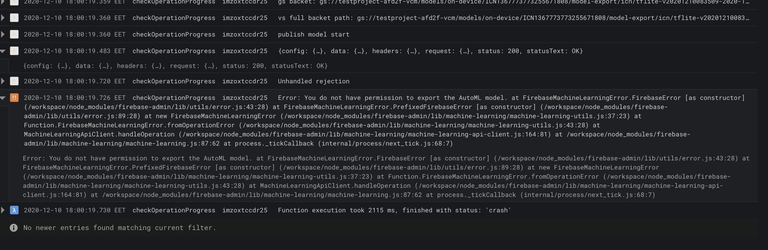 How to publish model with node? · Issue #475 · googleapis/nodejs-automl · GitHub