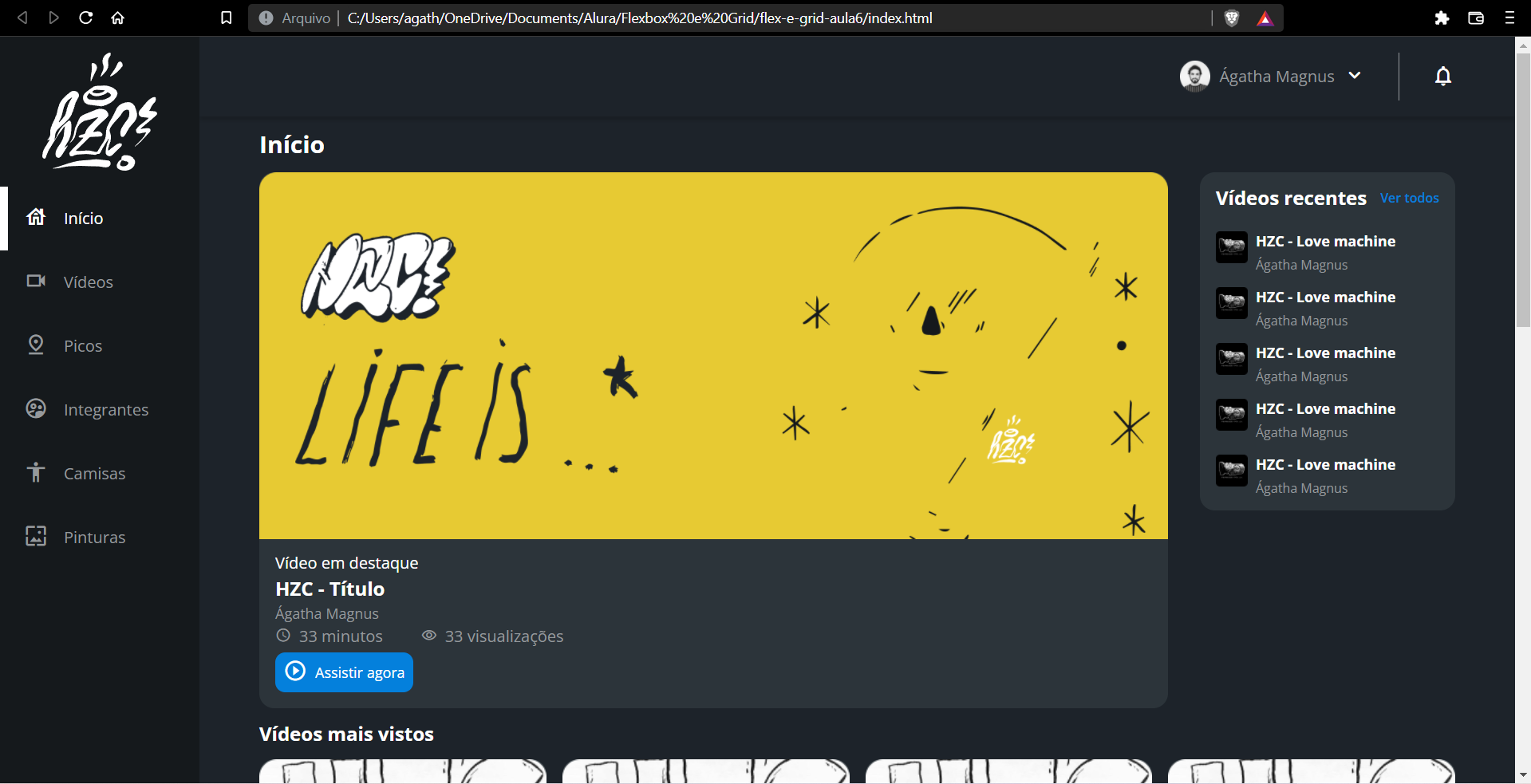 GitHub - htamagnus/Site-HZC-Projeto-Alura-Flexbox-e-Grid