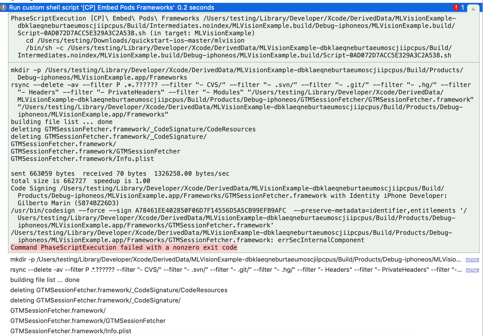 GTMSessionFetcher · Issue #712 · firebase/quickstart-ios · GitHub