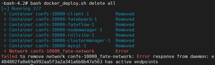 Issues found in docker-compose deployment · Issue #837 · FederatedAI/KubeFATE · GitHub